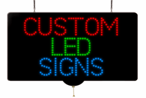 Custom LED Sign Board Full Color Custom LED Sign Board | RGB Sign ...